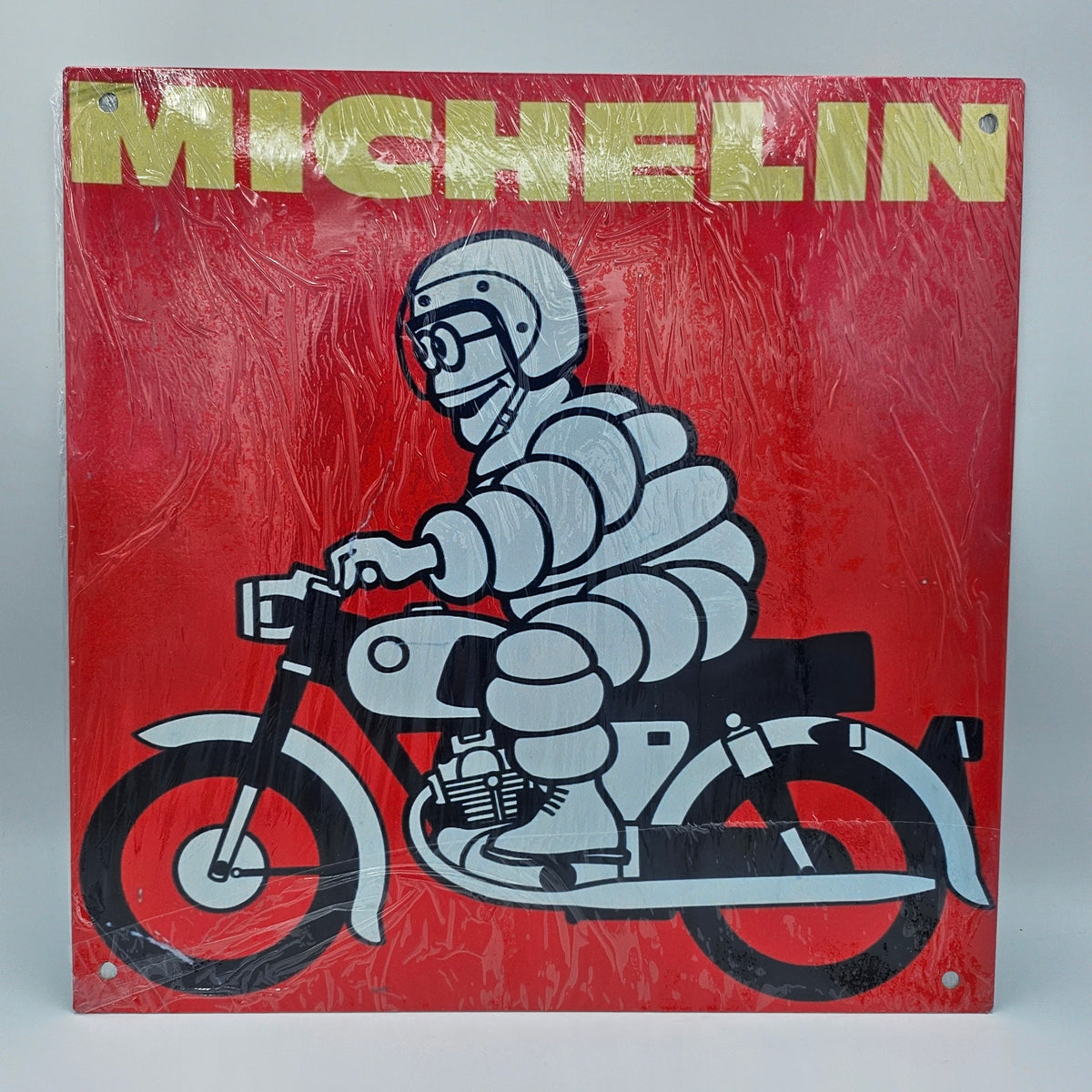 Metal Sign, Michelin Red – Dreamcycle Motorcycle Museum