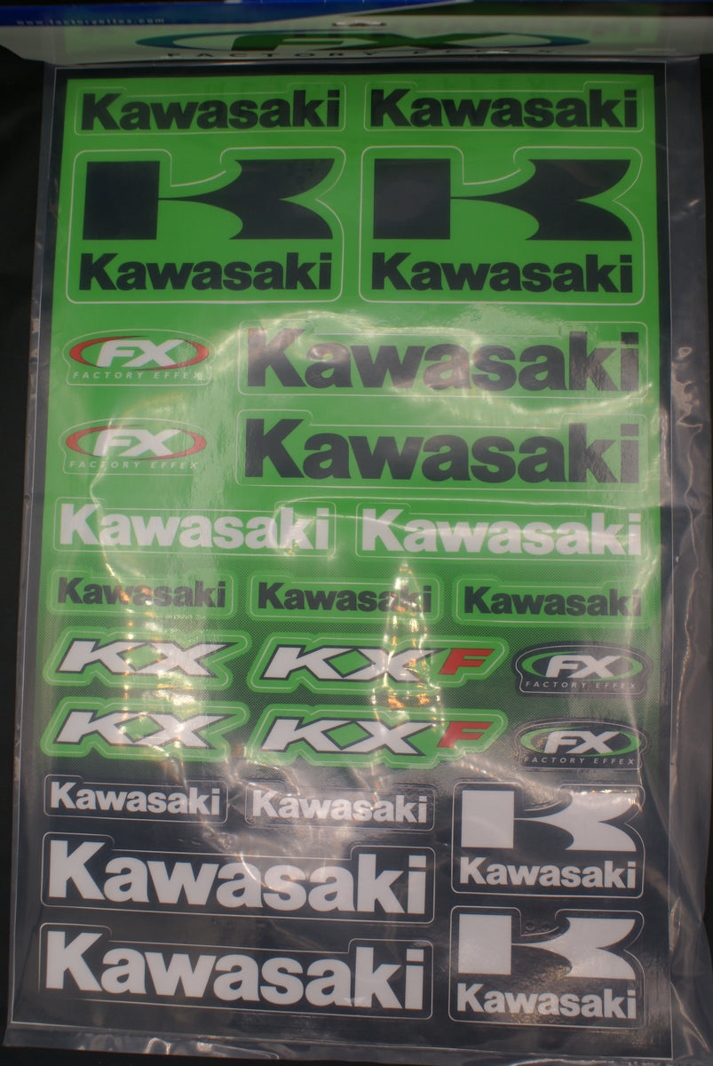 Kawasaki Decal Kit – Dreamcycle Motorcycle Museum