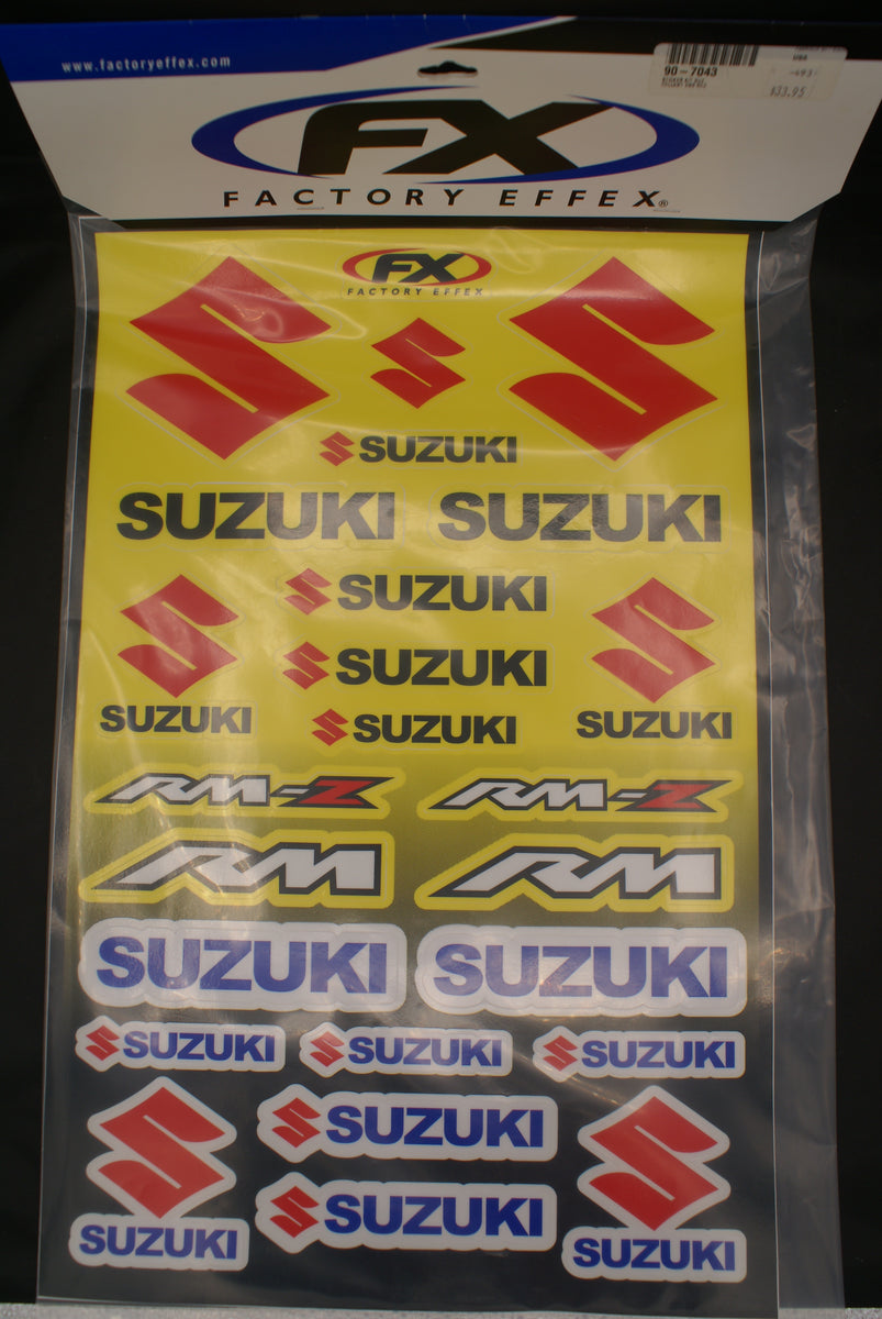 Suzuki Decal Kit – Dreamcycle Motorcycle Museum