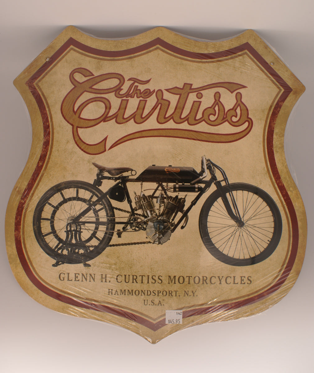 Metal Sign | Curtiss – Dreamcycle Motorcycle Museum